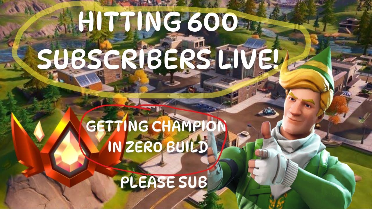 LIVE HITTING 600 SUBS - YouTube