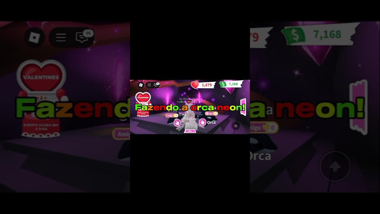 #roblox #adoptmebrasil #capcut #orca #neon #making - YouTube