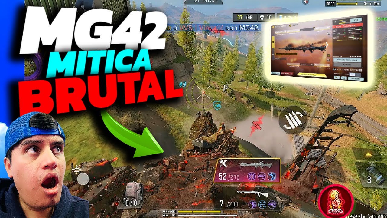 LA MEJOR CLASE DE LA NUEVA MITICA MG42 ! INCREIBLE ! EN COD MOBILE ...