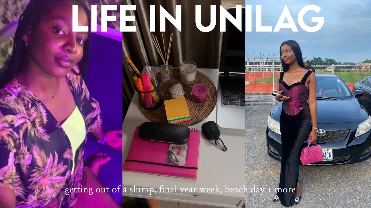 LIFE IN UNILAG - fake wedding party, getting out of a slump, beach day ...