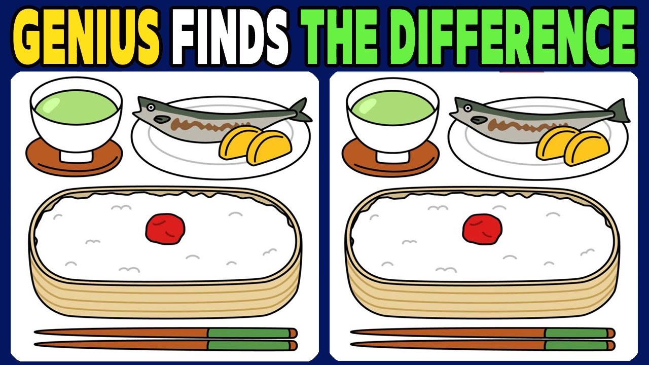 Find the Difference: Genius Can Find All Differences【Spot the ...