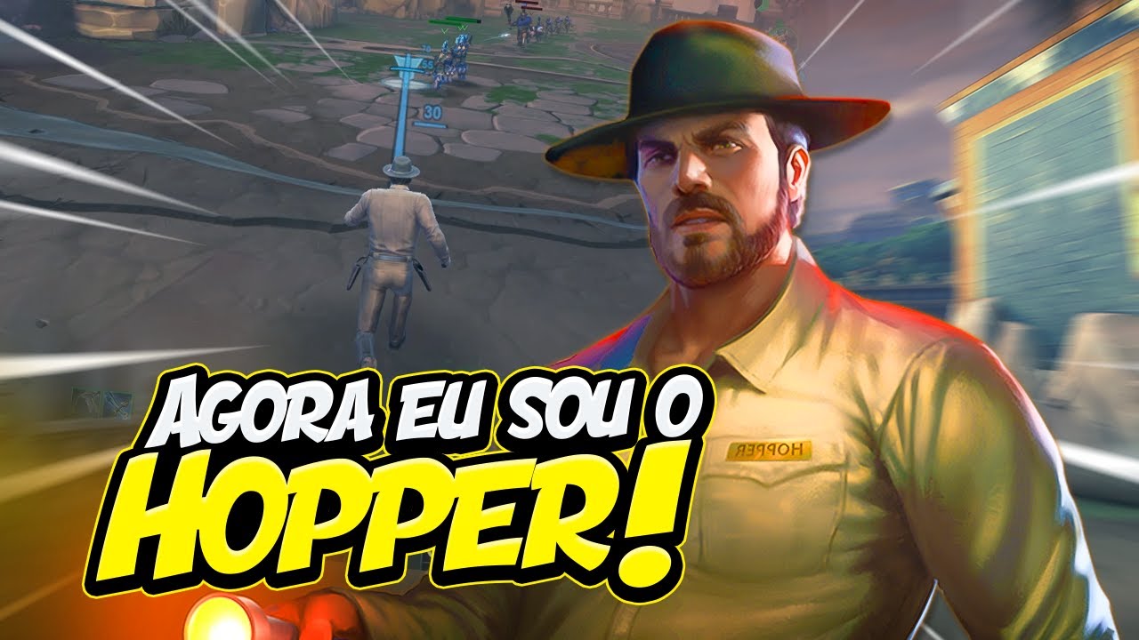 AGORA EU SOU O HOPPER! APOLO SKIN! - ⚡ Smite BR Conquista - YouTube