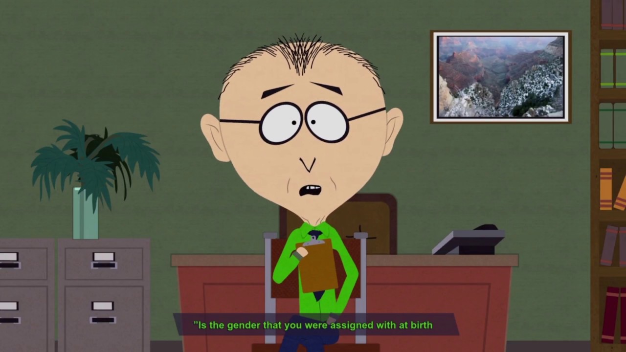 South Park TFBW Mr. Mackey Gender/Sexuality Choices. Were There Always ...