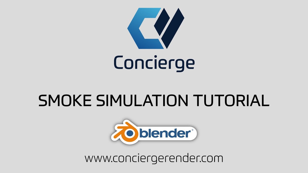 Concierge Render - Smoke Simulation Tutorial for Blender 2.81 - YouTube