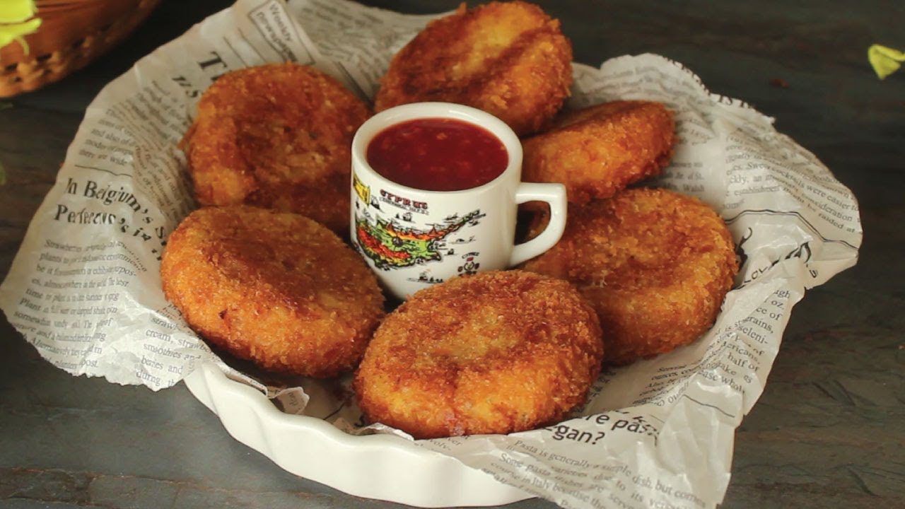 Cheesy Potato Cutlets 😍 Ramadan Special Recipe By Chef Hafsa - YouTube