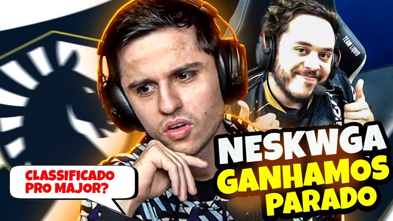 NESKWGA GANHOU UMA PARTIDA FICANDO PARADO - JORNALISTA RAZAH - YouTube