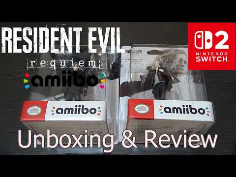 [Fe(r)eviews] Amiibo Leon S. Kennedy & Grace Ashcroft (Resident Evil Requiem) - Unboxing & Review