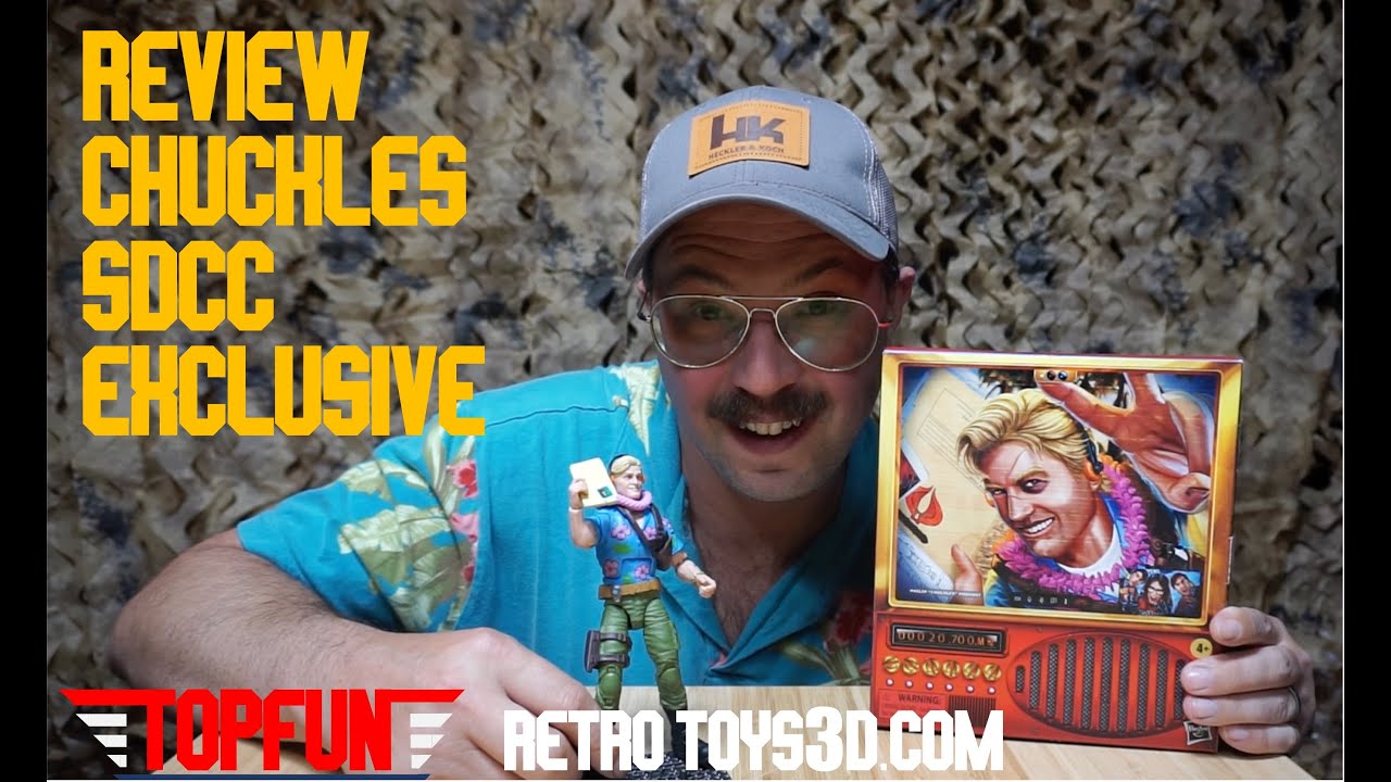 S1 E03 Chuckles San Diego Comic Con Exclusive GI Joe Classified Series ...