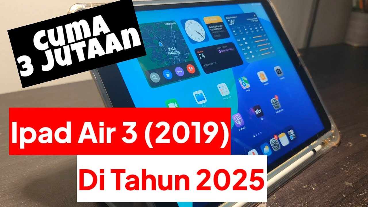 3 Jutaan Bisa Buat Gaya. IPAD AIR 3 di Tahun 2025, Masih Worth it? - YouTube