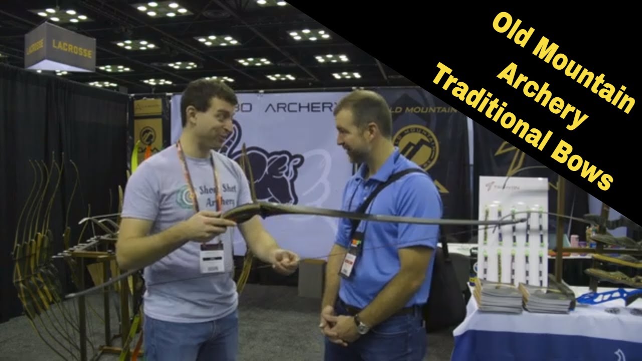 Old Mountain Archery Traditional Bows With John Wert ATA Trade Show ...