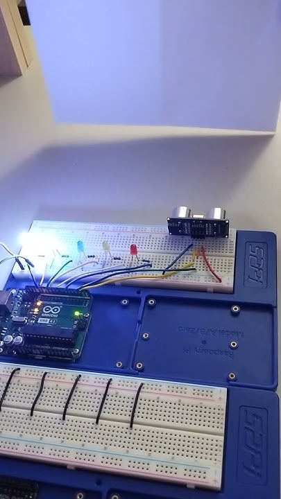 Arduino & Ultrasonic Sensor HC-SR04: Glow LEDs at Different Distances ...