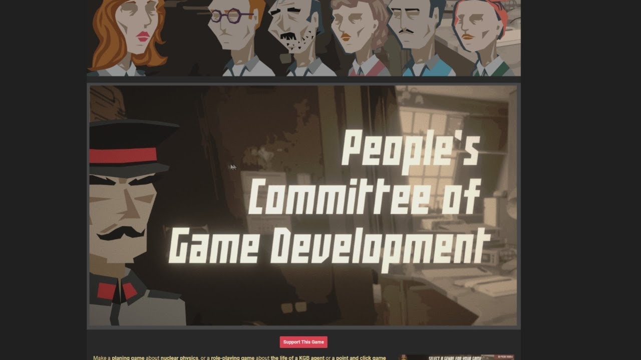 Let's Look At The People's Committee of Game Development - YouTube