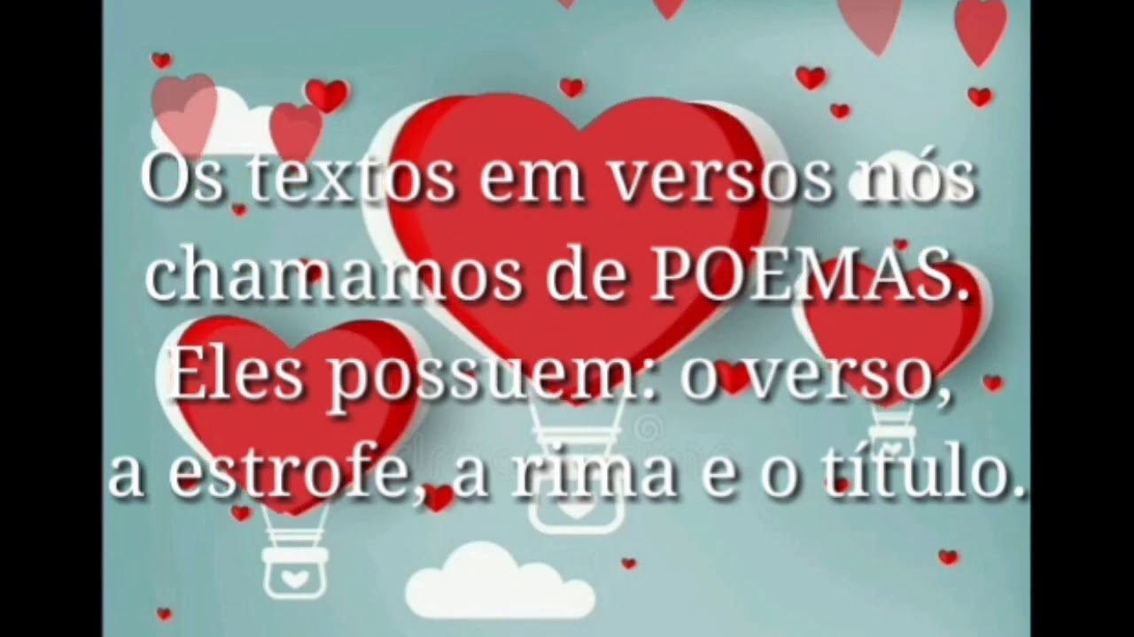 Português: texto em verso e texto em prosa - YouTube