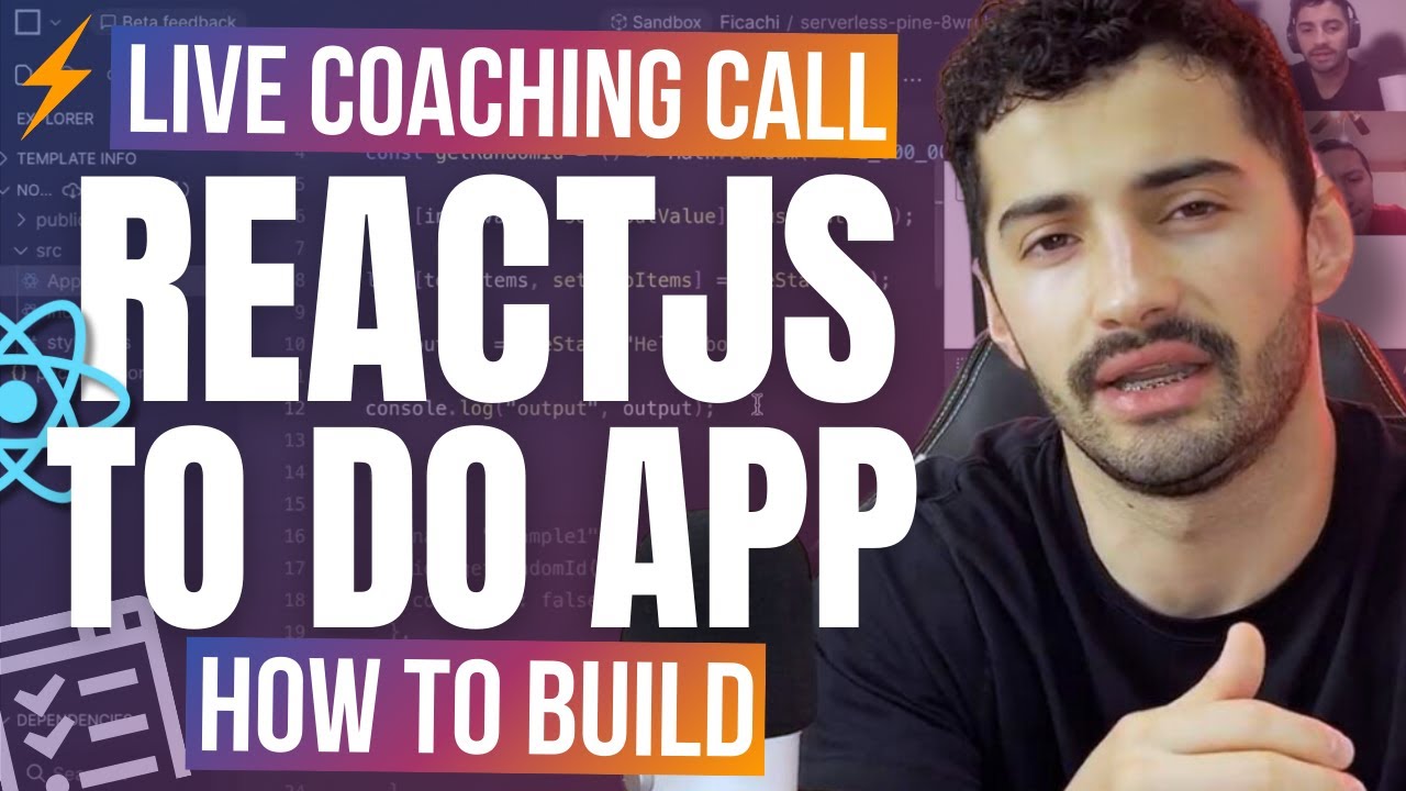 Learn How To Build A Reactjs Todo App 1 1 Coaching Call Youtube