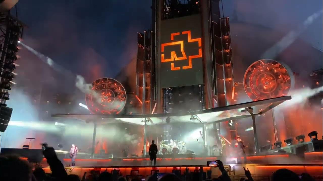 Rammstein “Sonne” Vilnius 20-05-2023 Dress Reheursal - YouTube