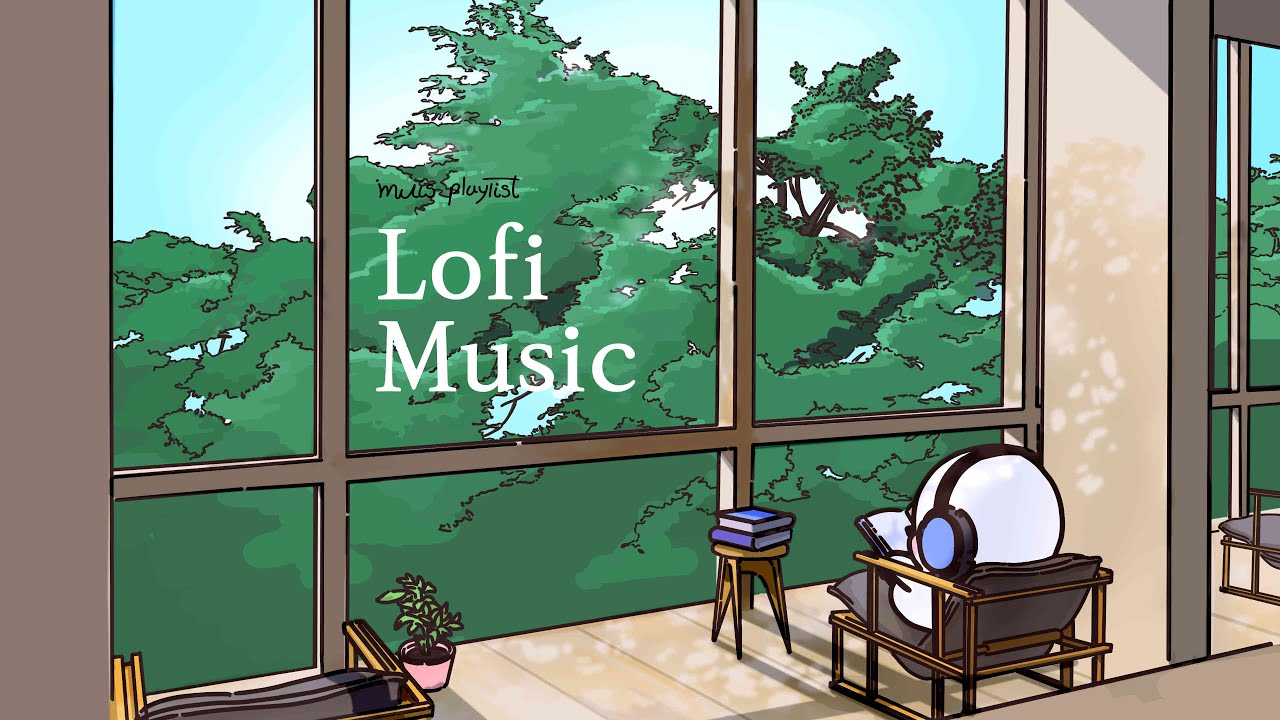 [Playlist] Studying lofi with birds sounds - 숲속 책방 - YouTube
