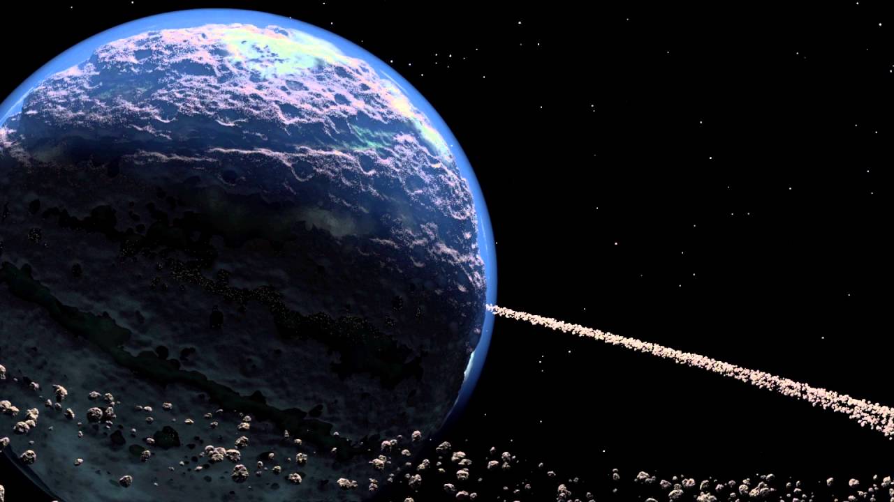 Alien Planet Ring Animation Cinema 4D - YouTube