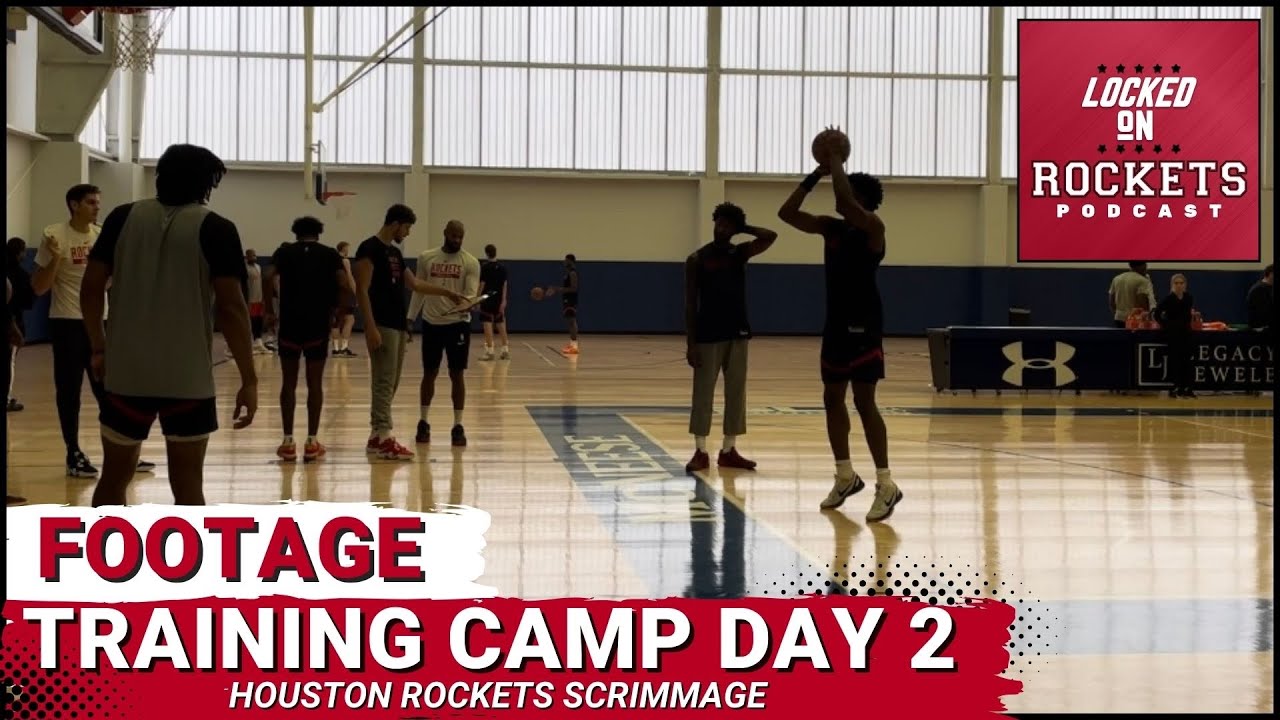 Houston Rockets Training Camp Scrimmage: Alperen Sengun, Amen Thompson ...