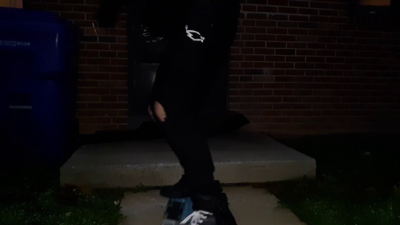 Batman skateboarding on his back porch in the Dark Light Night 😀 - YouTube