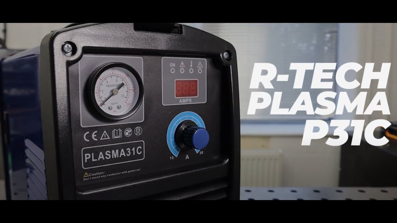 R-Tech Plasma P31C, Easily Cut Steel, Stainless & Aluminum - YouTube