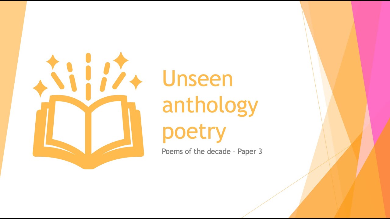 Anthology poems - Edexcel A-Level revision - YouTube