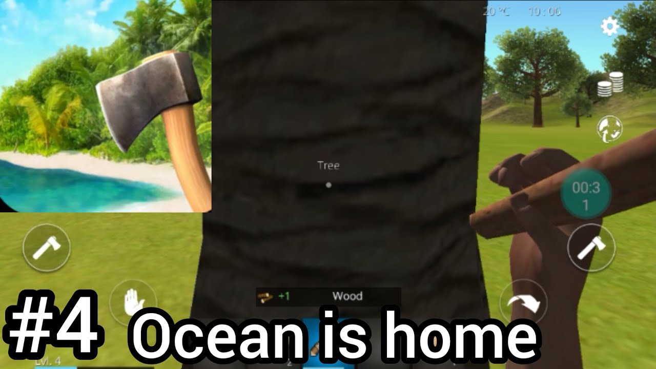 ocean is home survival game part 4 ️ #viral #gameplay #oceanishome ...