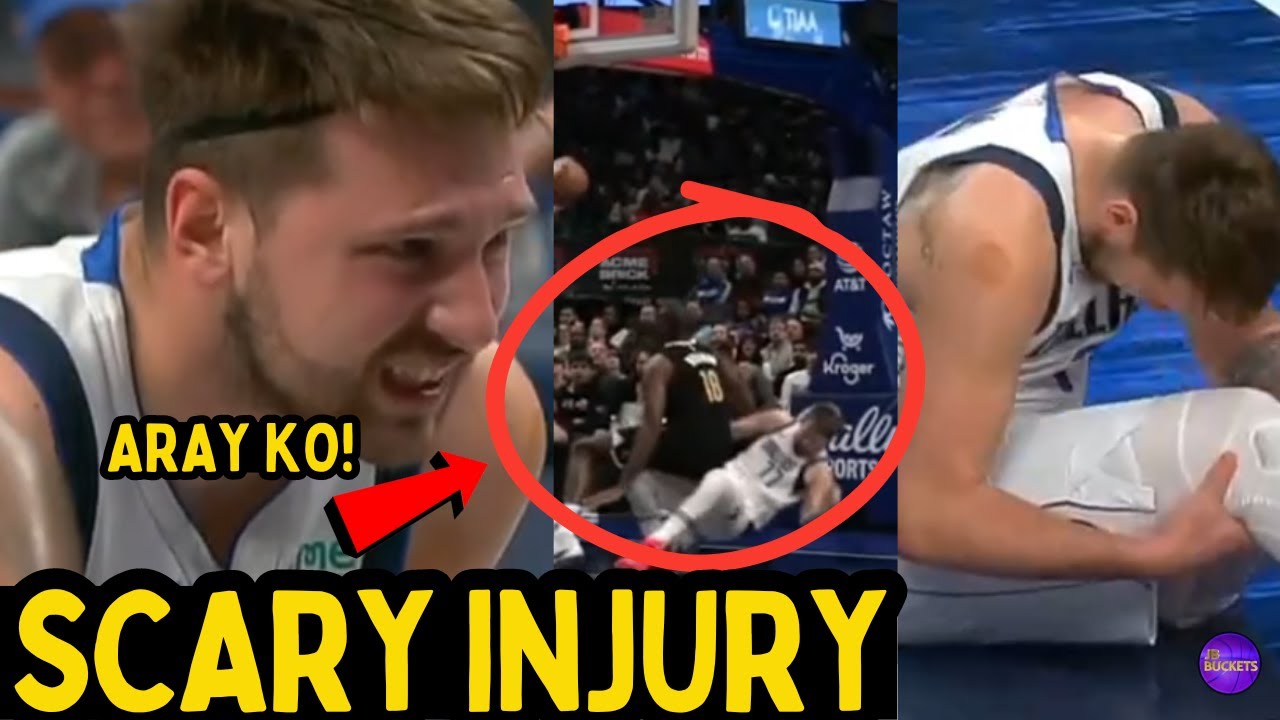 DALLAS vs MEMPHIS | Luka DONCIC SCARY INJURY - YouTube