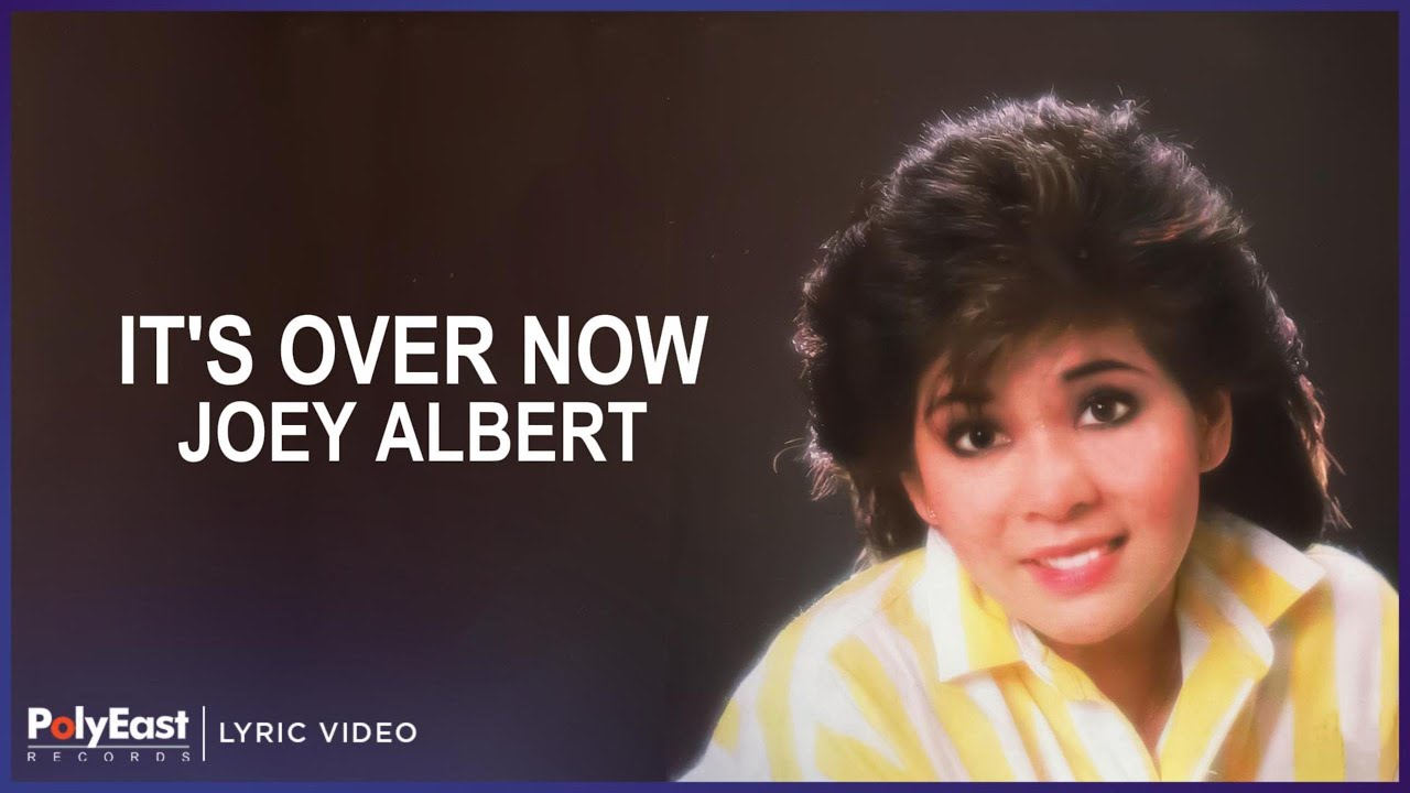 Joey Albert - It's Over Now (Lyric Video) - YouTube