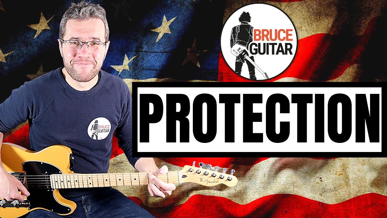 Bruce Springsteen - Protection guitar lesson - YouTube