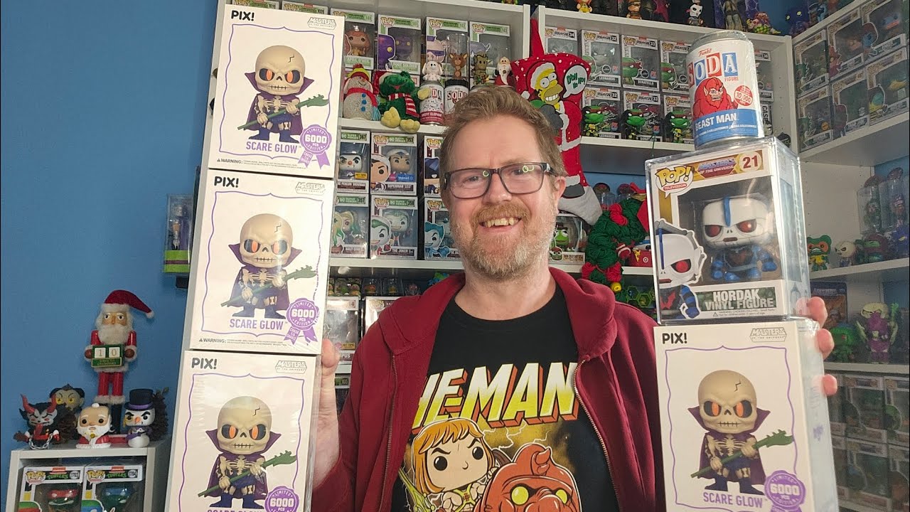 Scare Glow, Hordak and Beast Man!!! Did I pull the Scare Glow chase ...