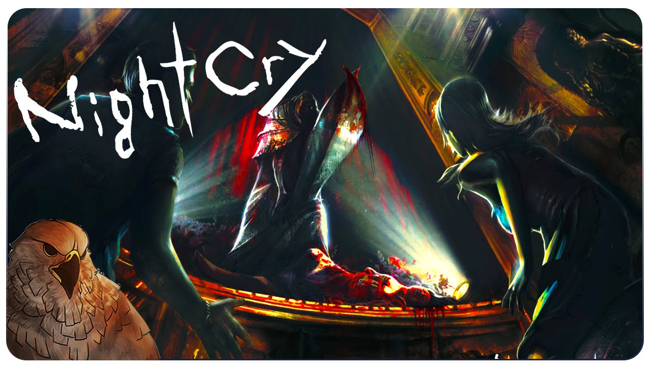 NIGHT CRY Gameplay ★ Falcon 1 Shot ★ Let's Play NightCry (Clock Tower ...