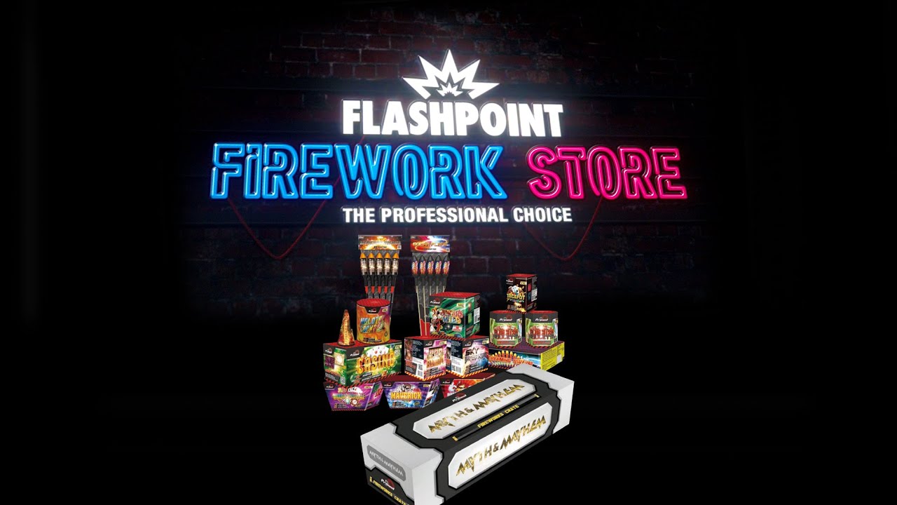 Myth & Mayhem Large Selection Box PR184 by Primed Pyrotechnics - YouTube