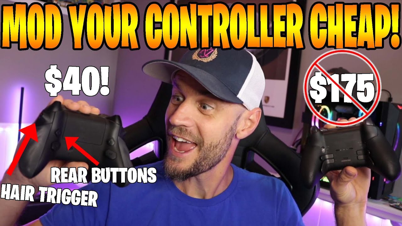 XBOX PS5 CONTROLLER MODs like SCUF or ELITE (COD Warzone) rear buttons ...