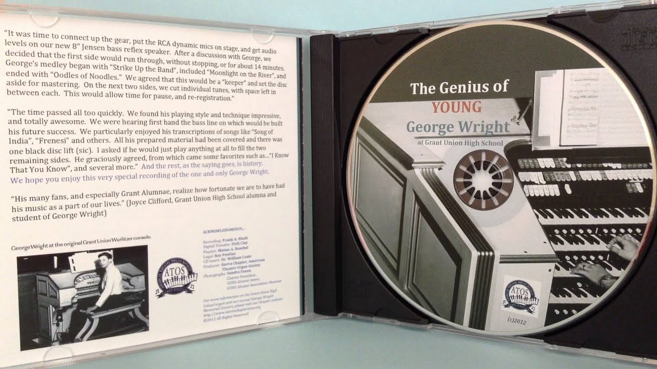 The Genius of Young George Wright - YouTube