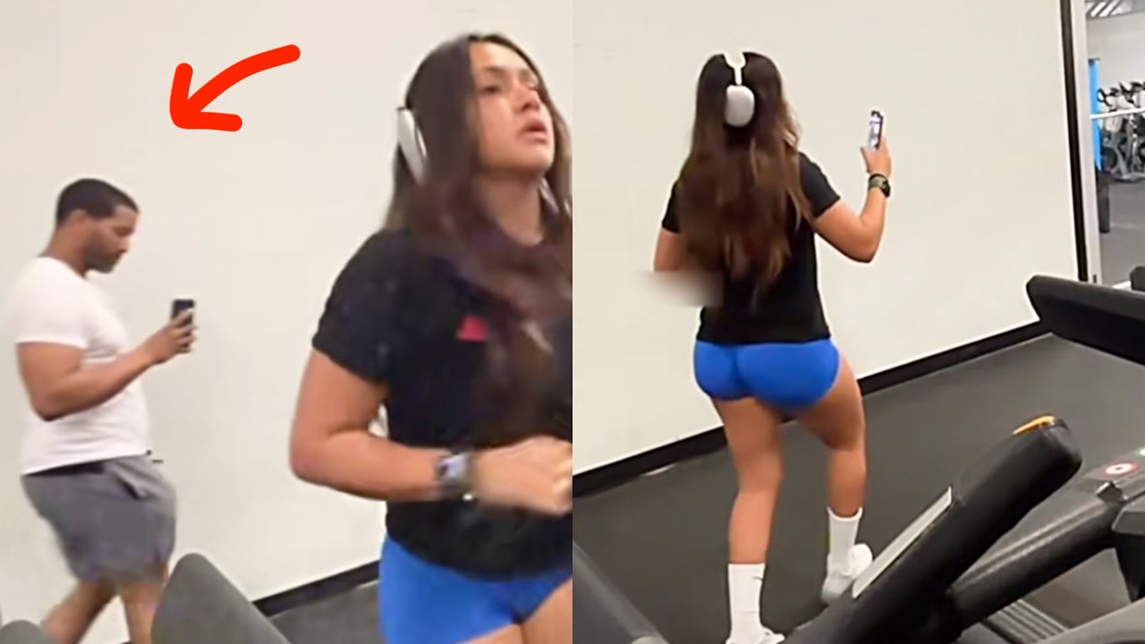 Woman Catches Man Recording Her In The Gym And Then That Happened Youtube