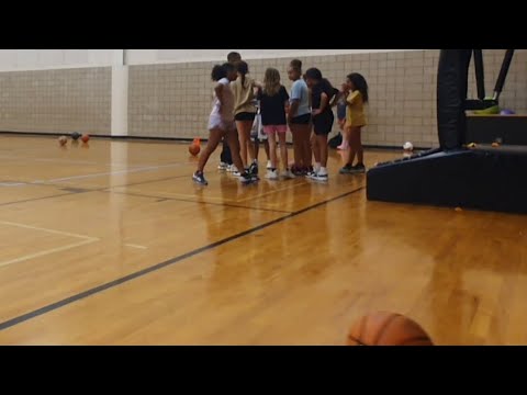 Basketball practice just finishing up putting it the work hard work and ...