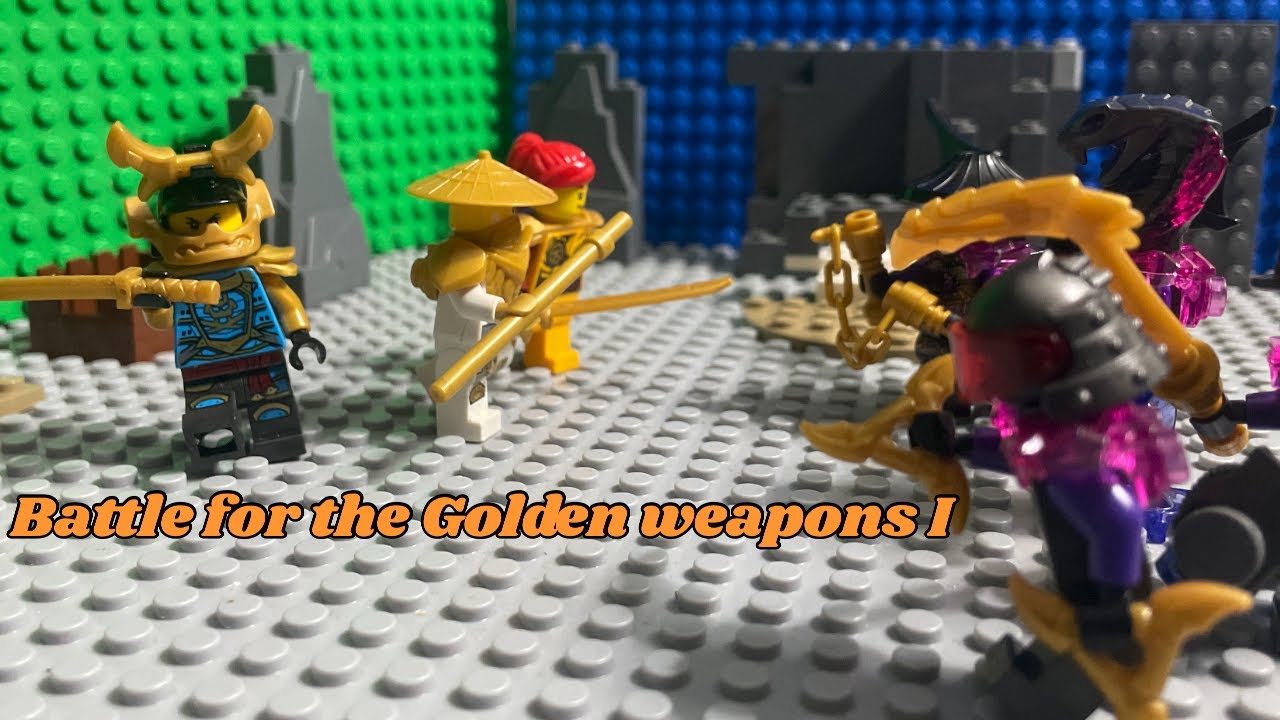 Lego Ninjago Crystal Wars: Episode 2- Battle for the Golden Weapons ...