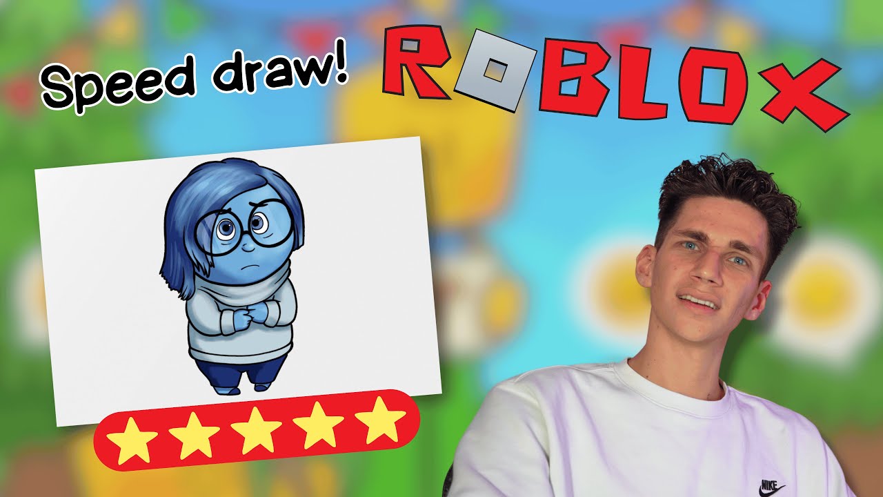 Roblox Speed Draw, Maar Alles Is Een Cartoon! - YouTube