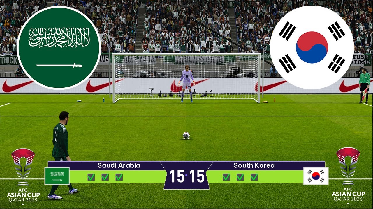 SAUDI ARABIA vs KOREA REPUBLIC | Penalty Shootout | 1/8 FINAL | AFC ...