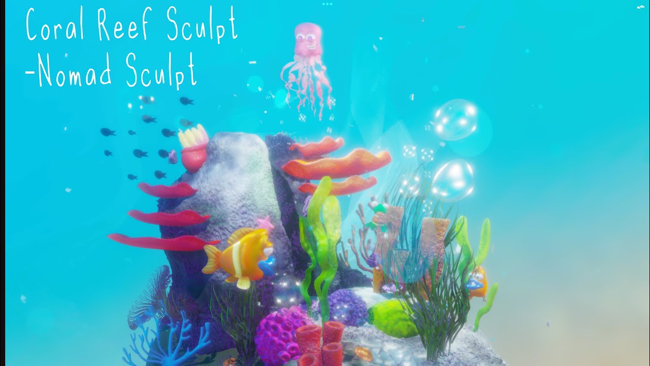 Coral Reef | Nomad Sculpt - YouTube