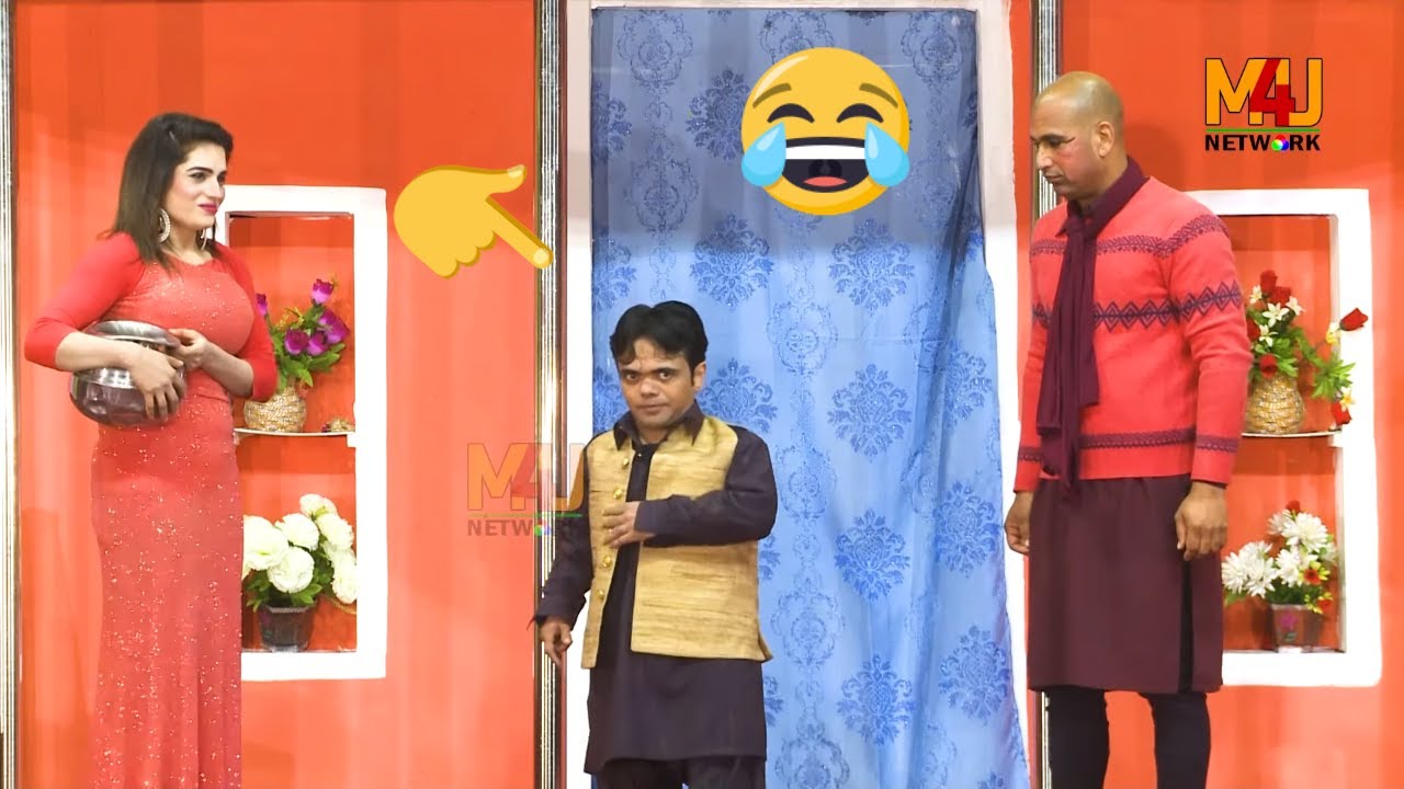 Vicky Kodu with Shazeb Mirza and Shoka Shahkotia | HD Stage Drama Jee ...