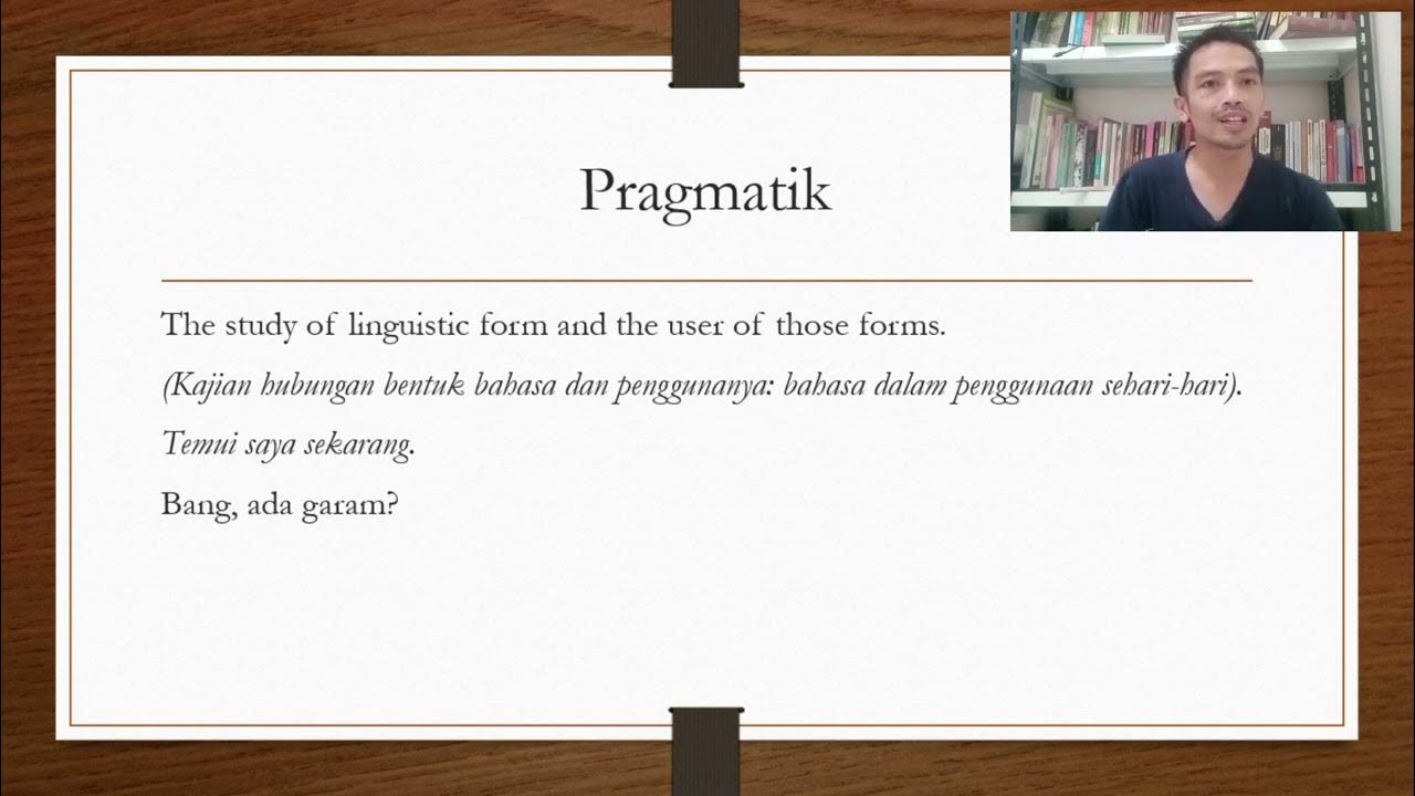 Perbedaan Sintak, Semantik, dan Pragmatik (Syntax, Semantics ...