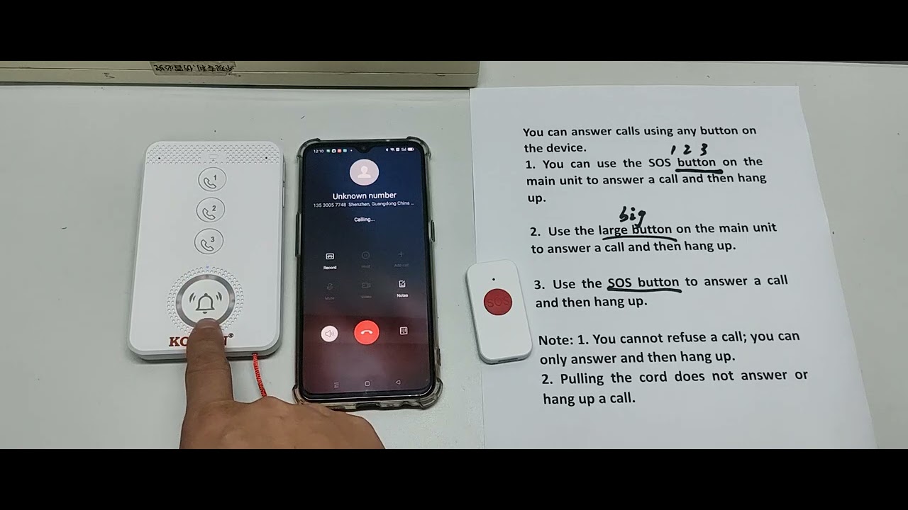 Answering and ending phone calls - YouTube