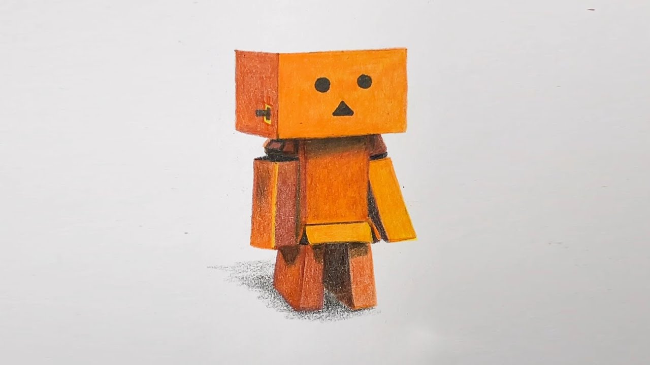 Drawing cute danbo timelapse - YouTube