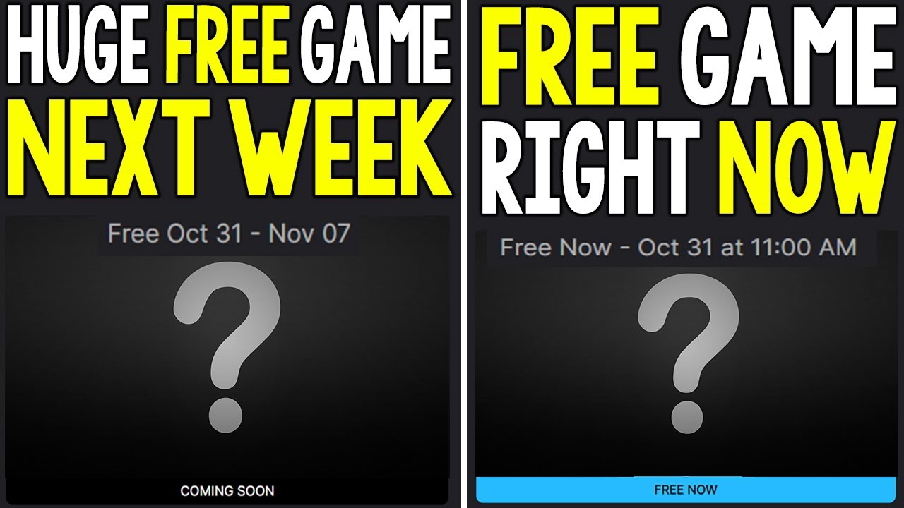 HUGE FREE PC GAME NEXT WEEK + Get a FREE PC Game RIGHT NOW and GREAT ...