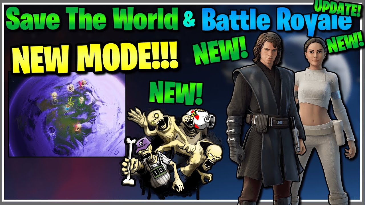 24.30 FORTNITE UPDATE! | NEW SAVE SURVIVE THE HORDE! + STAR WARS ...