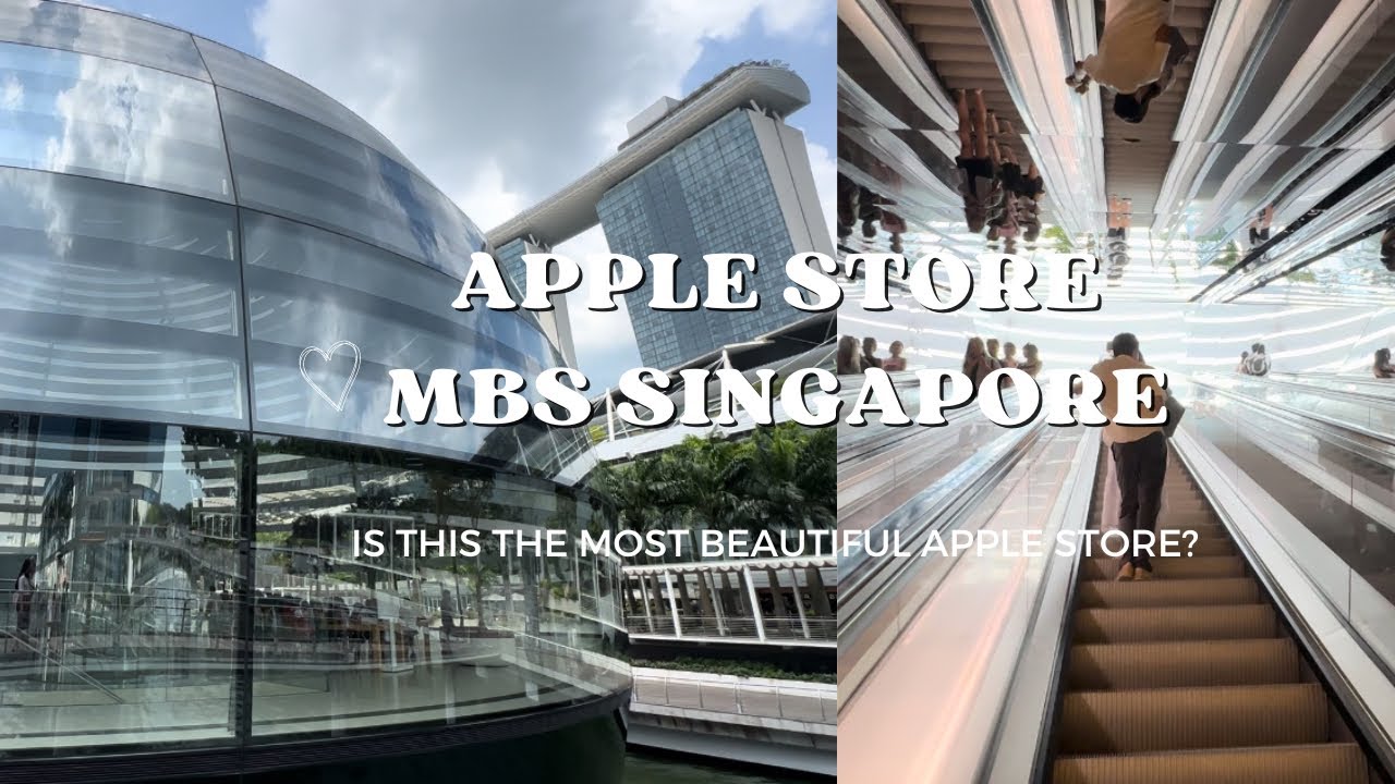 Apple Store Marina Bay Sands Singapore | Most beautiful Apple store ...