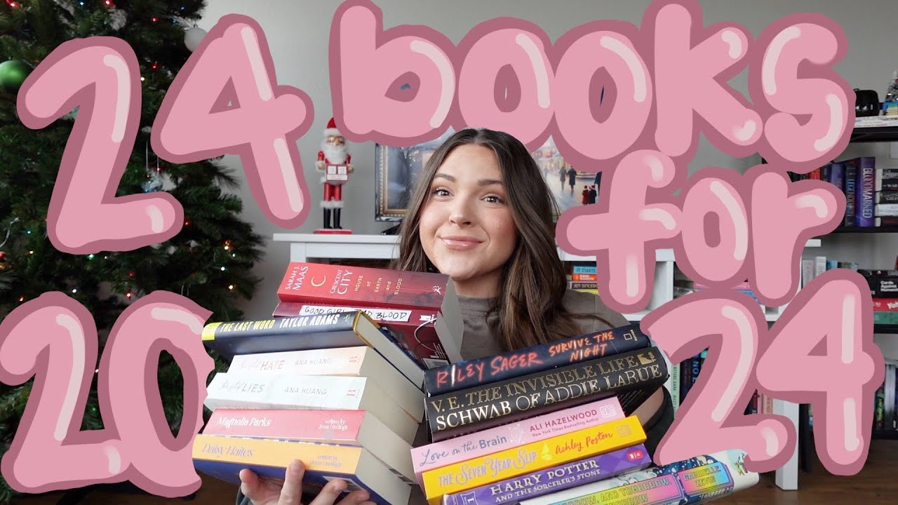 24 books I want to read in 2024! - YouTube