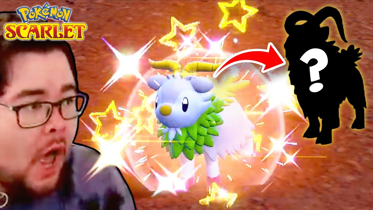 Shiny Reaction: Shiny Skiddo in Pokémon Scarlet and Violet! - YouTube