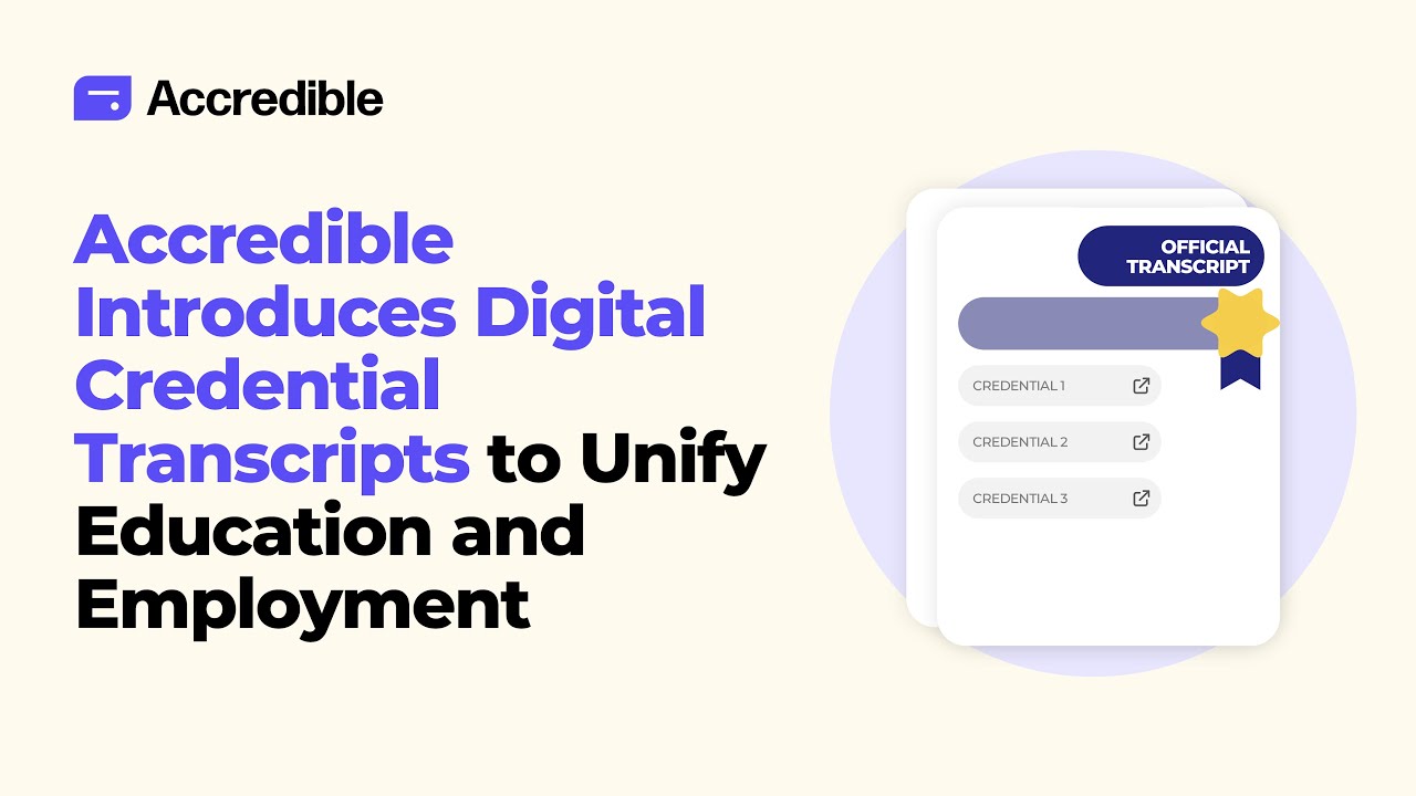 Introducing Accredible Transcripts: A Better Way to Recognize Prior ...